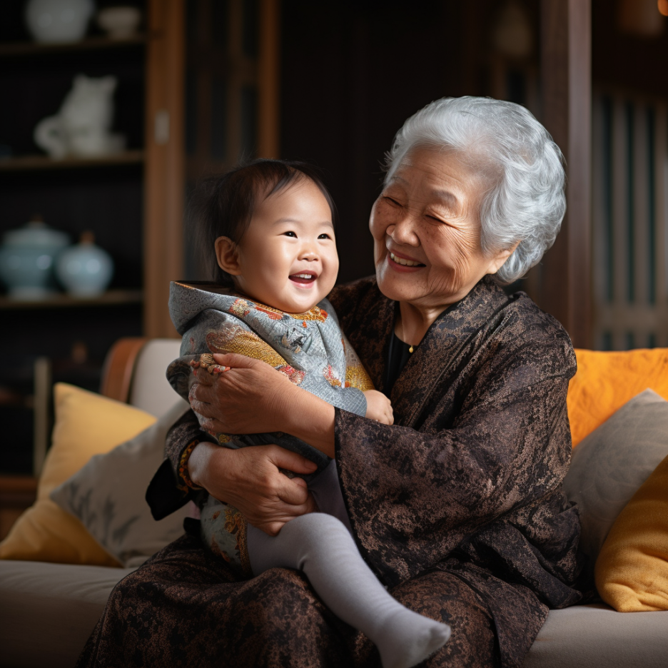 Generational Embrace Photo On Lummi