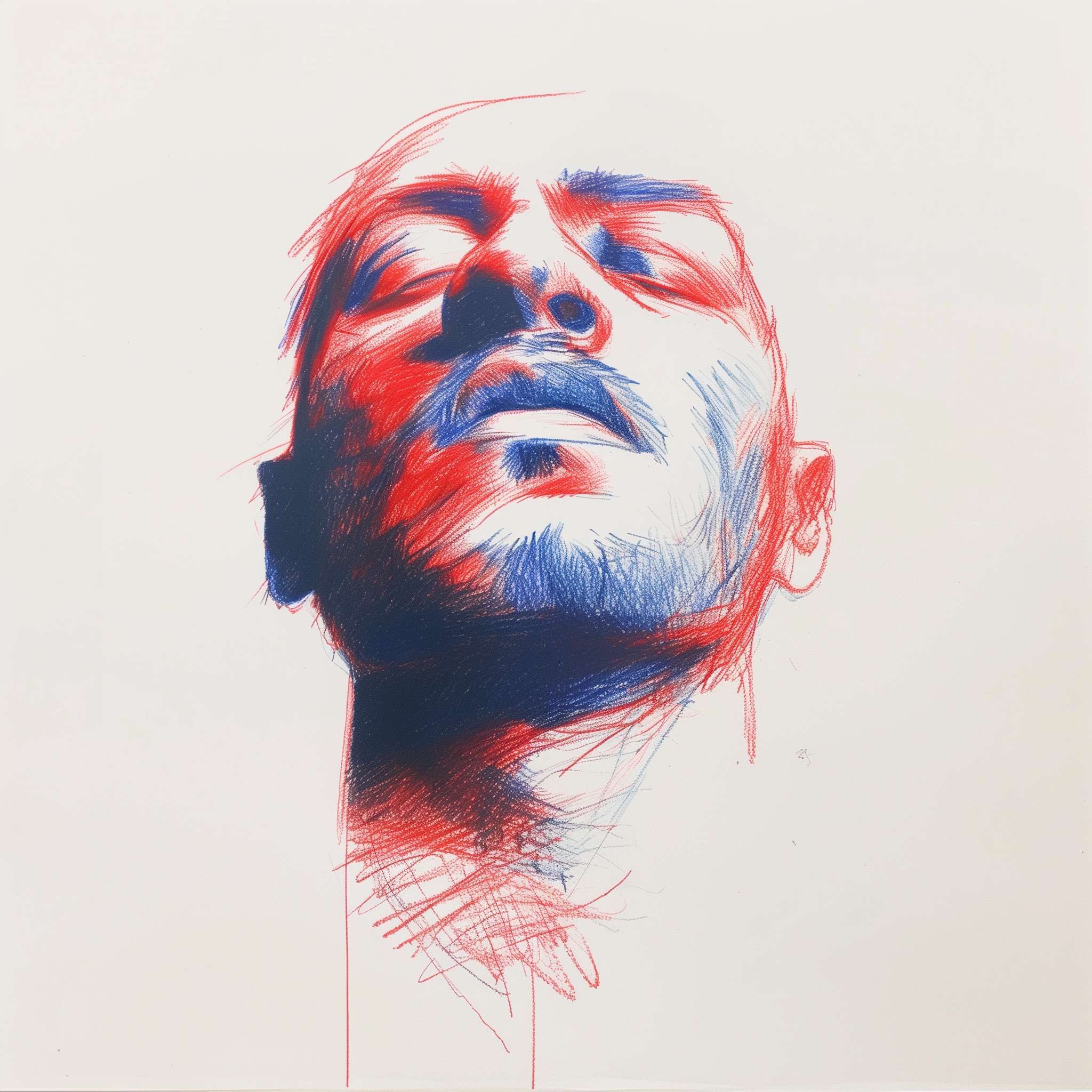 Dynamic Sketch Portrait Illustration on Lummi