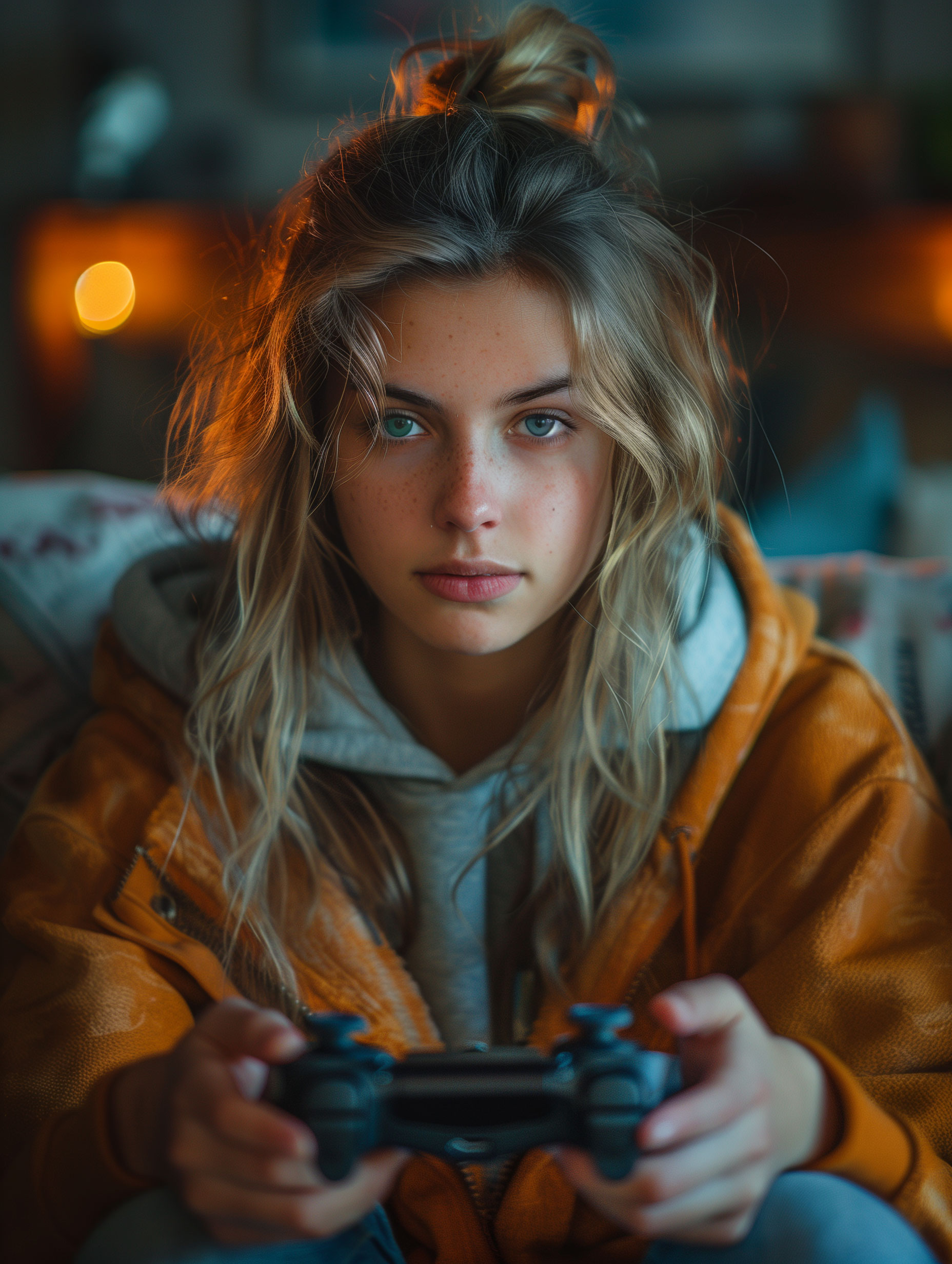 Intense Gaming Session Photo on Lummi