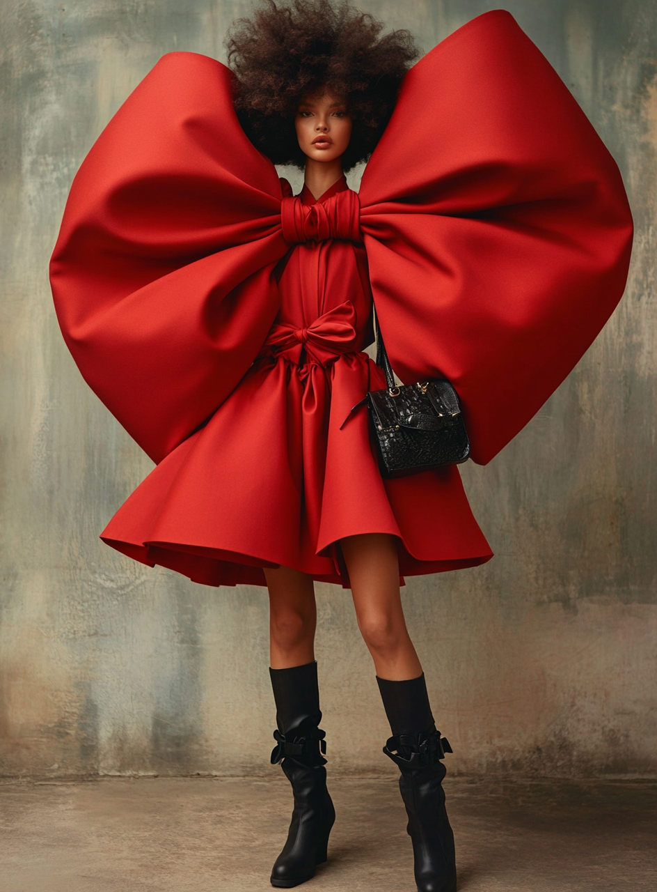 Striking Fashion Ensemble Photo on Lummi