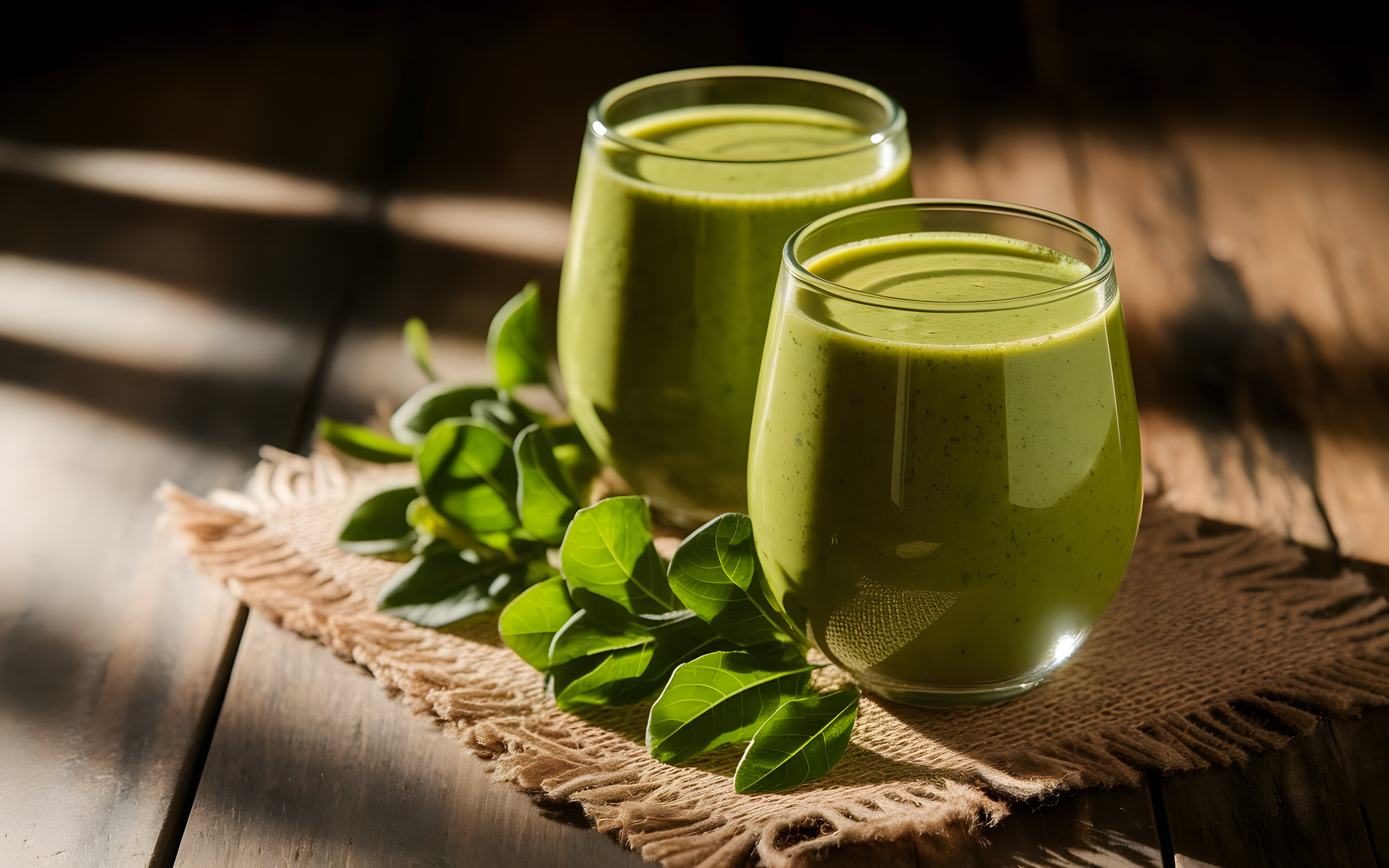 Green Smoothie Scene Photo on Lummi
