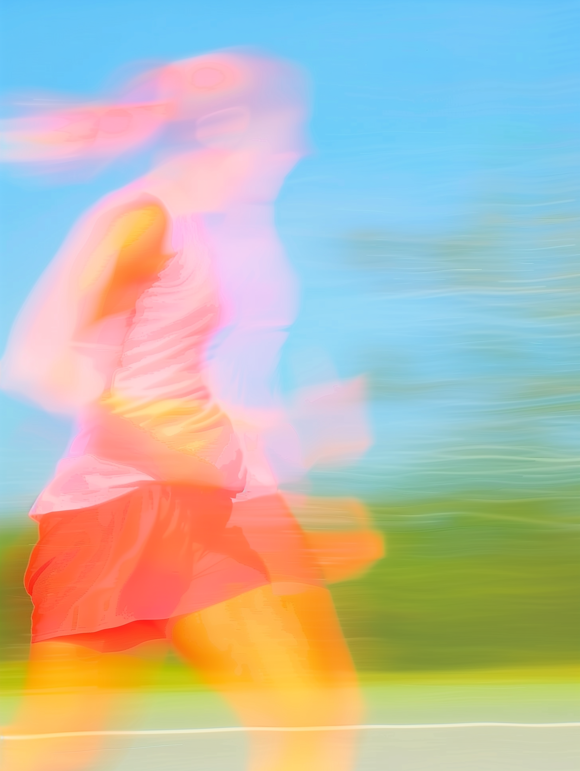 Dynamic Motion Blur Art Photo on Lummi