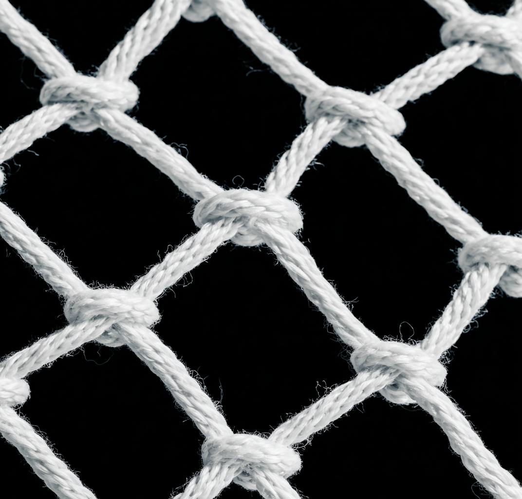 Close-Up of Rope Net Photo on Lummi