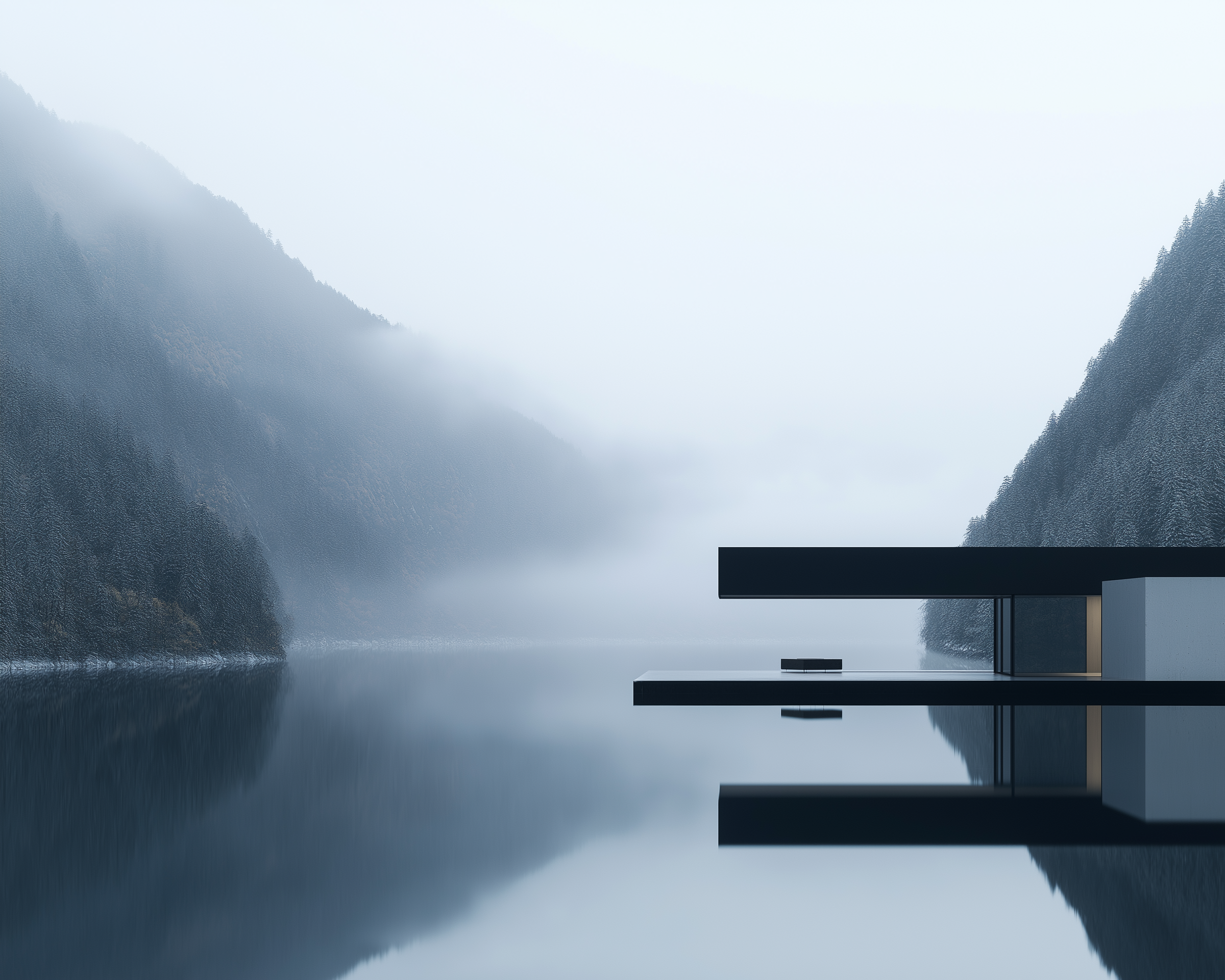 Modern Lake Architecture Photo on Lummi
