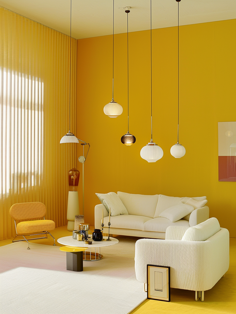 Warm Monochromatic Living Room Photo on Lummi