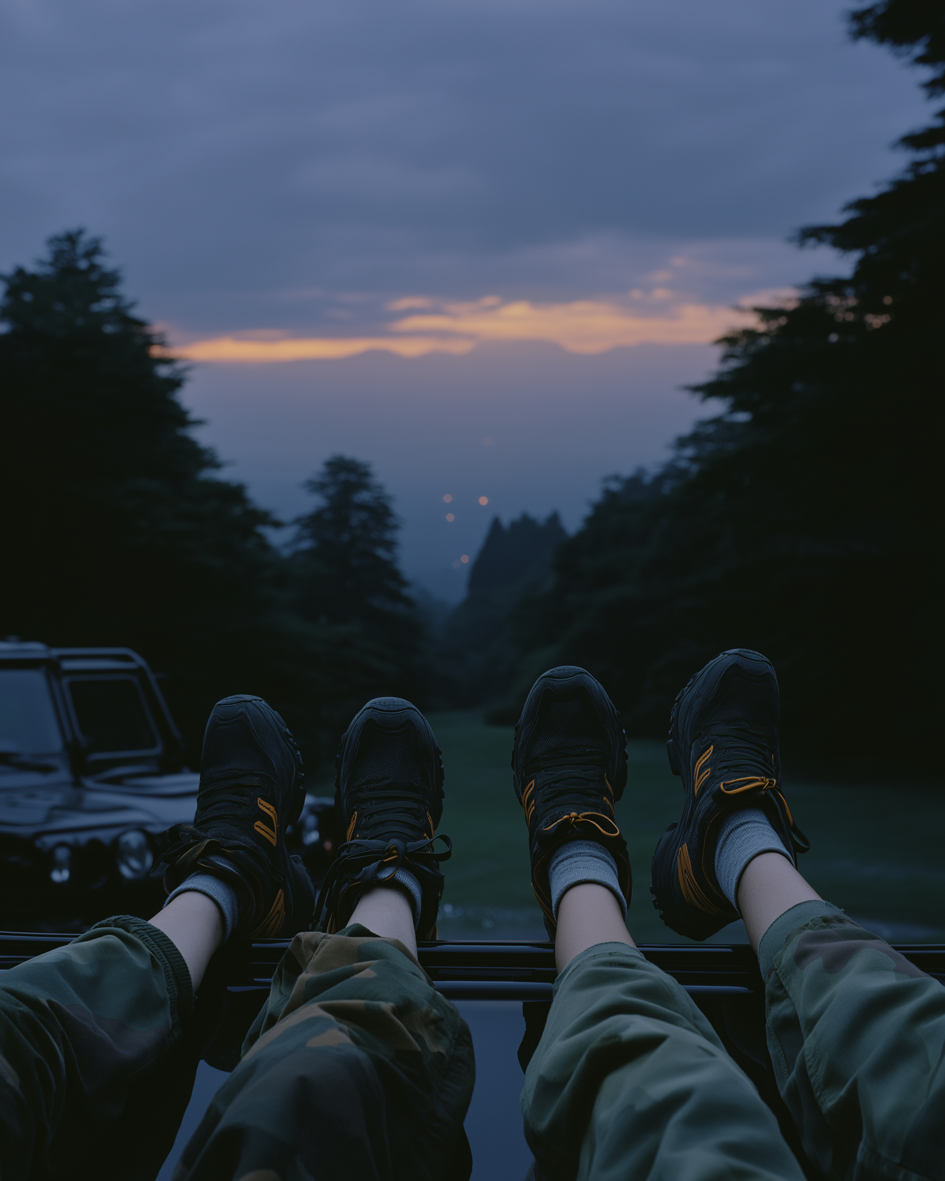 Twilight Adventure Scene Photo on Lummi