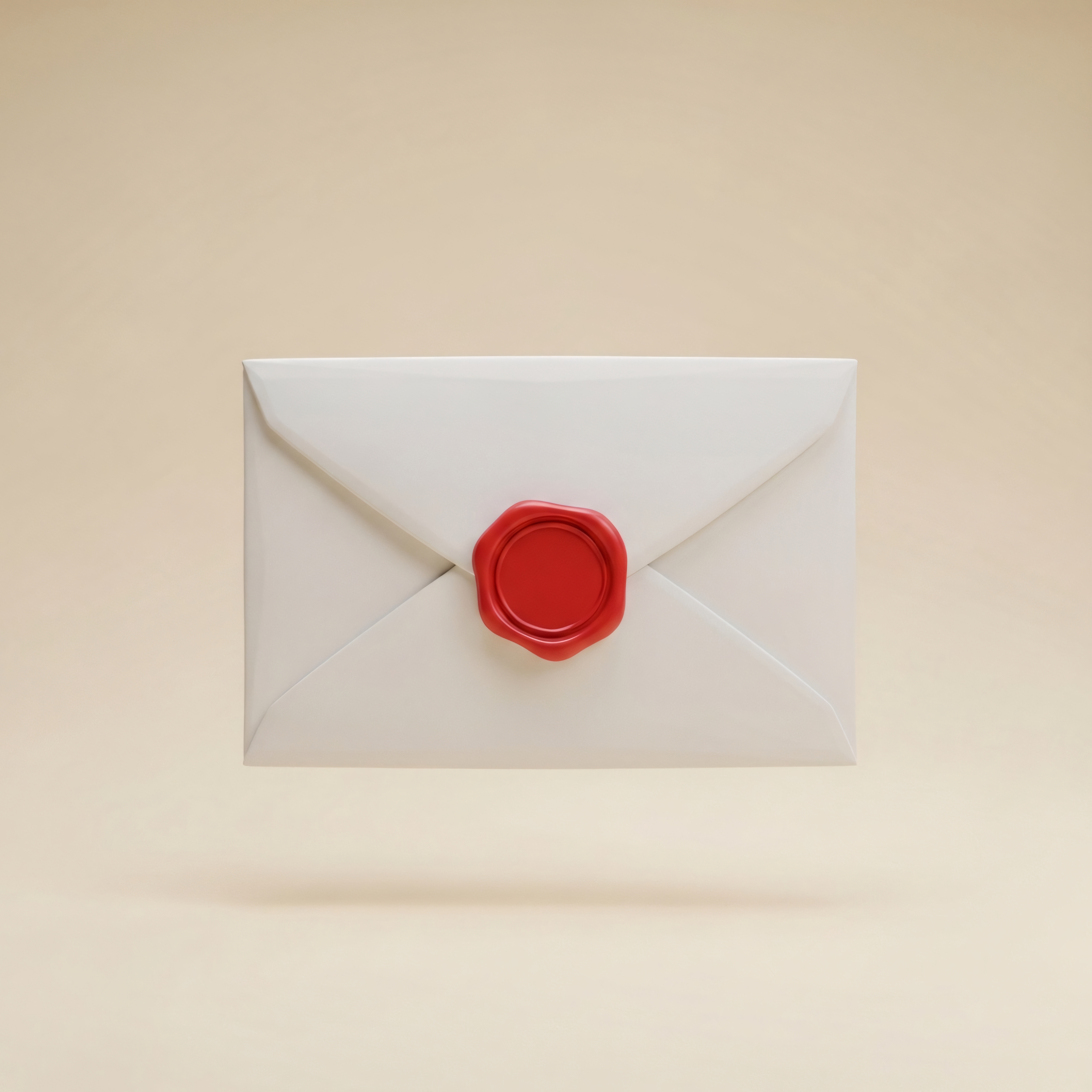 Sealed Envelope Display 3D Image on Lummi