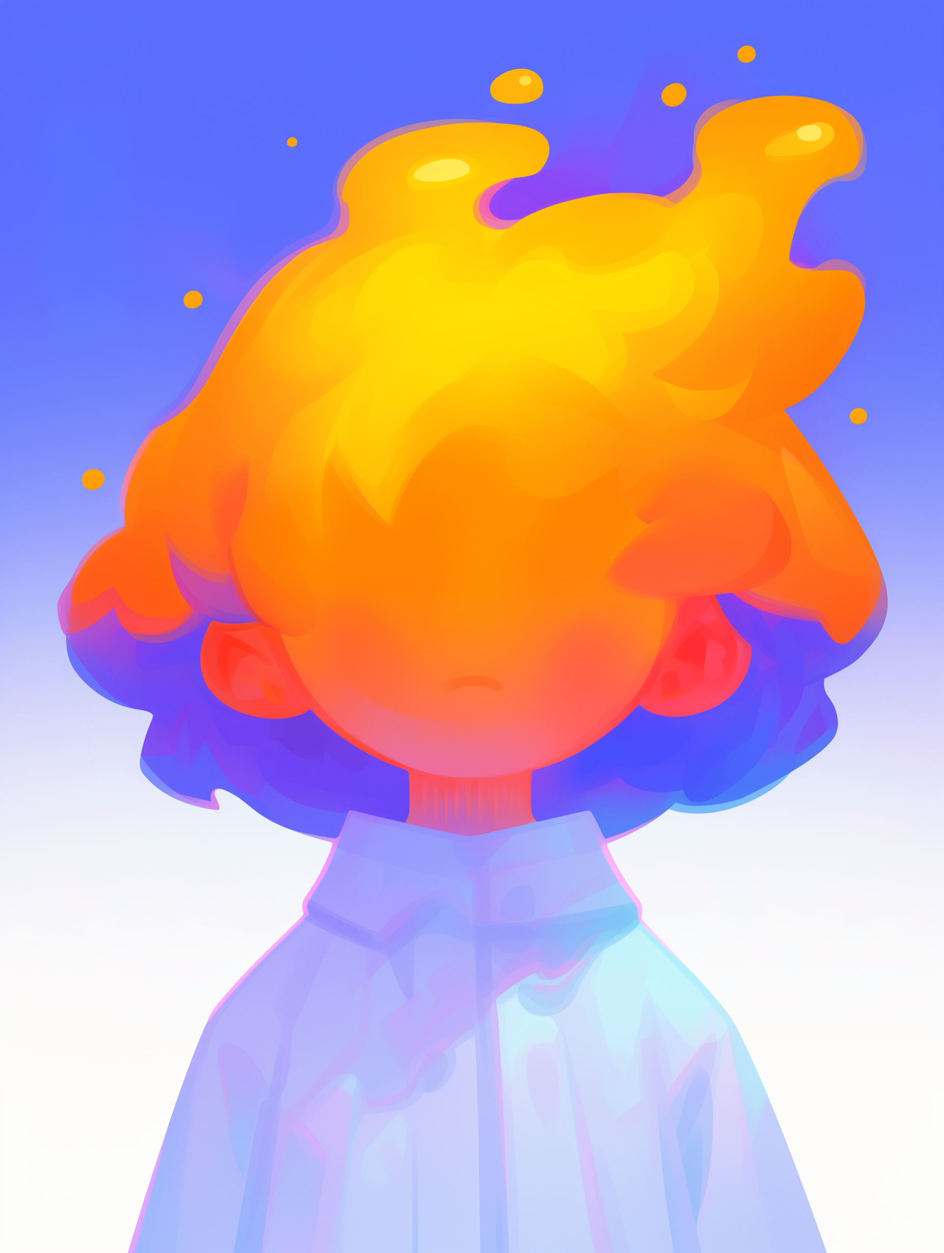 Surreal Character Art Illustration on Lummi