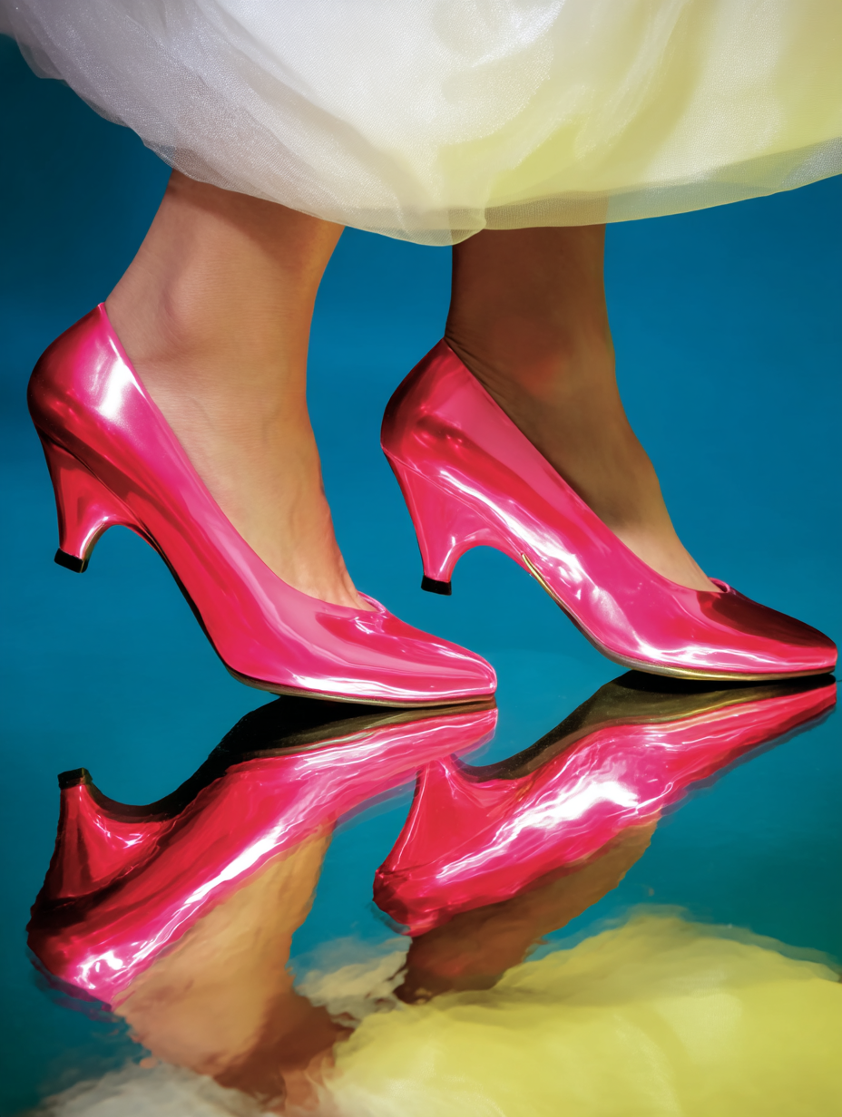 Shiny Pink Heels Photo on Lummi