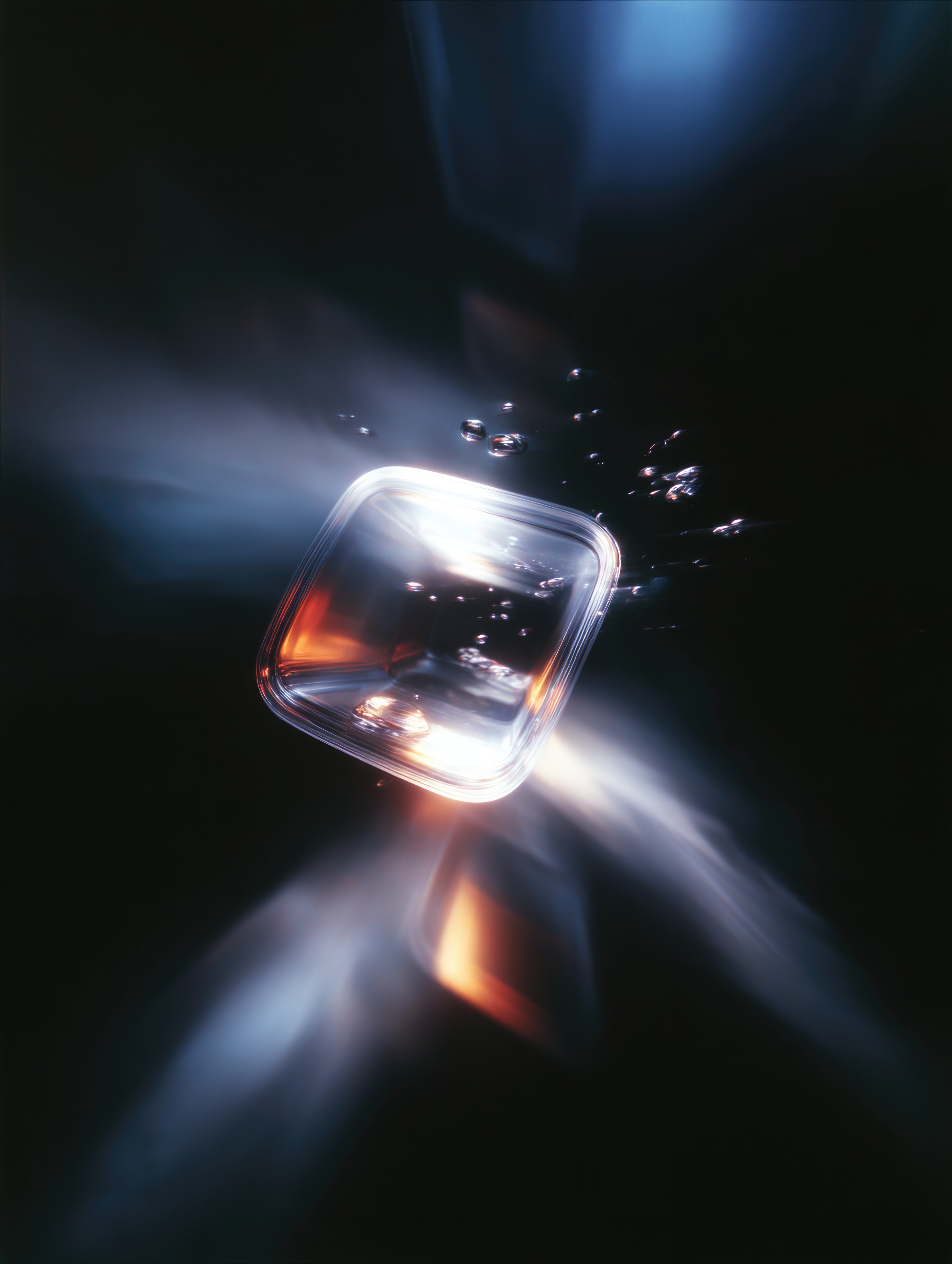 Glowing Abstract Object Photo on Lummi