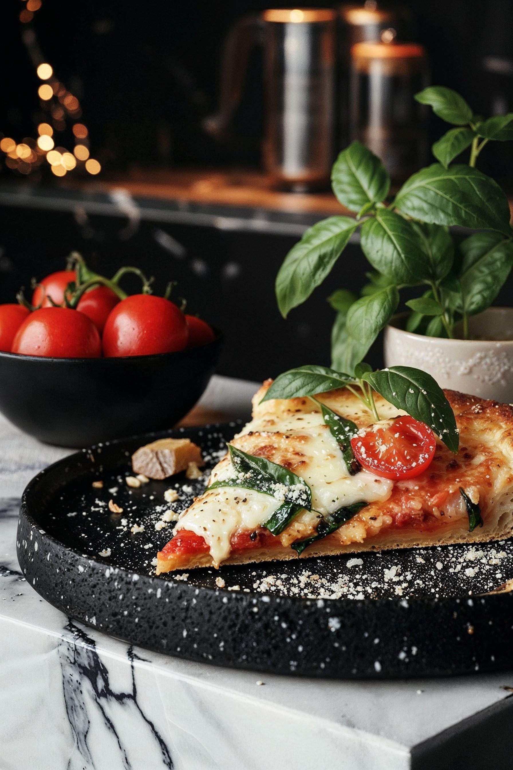 Elegant Pizza Presentation Photo on Lummi