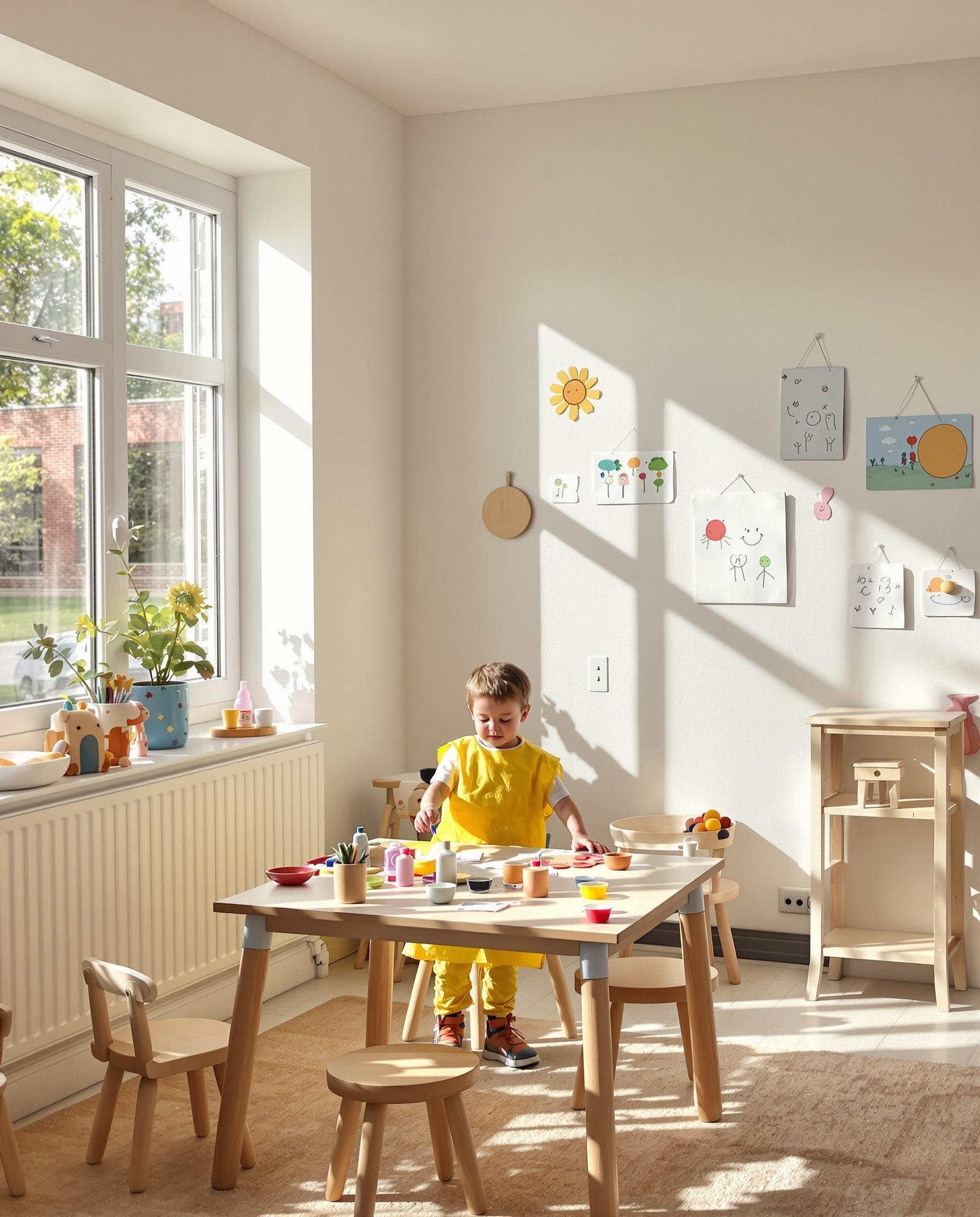 Cheerful Playroom Scene Photo on Lummi