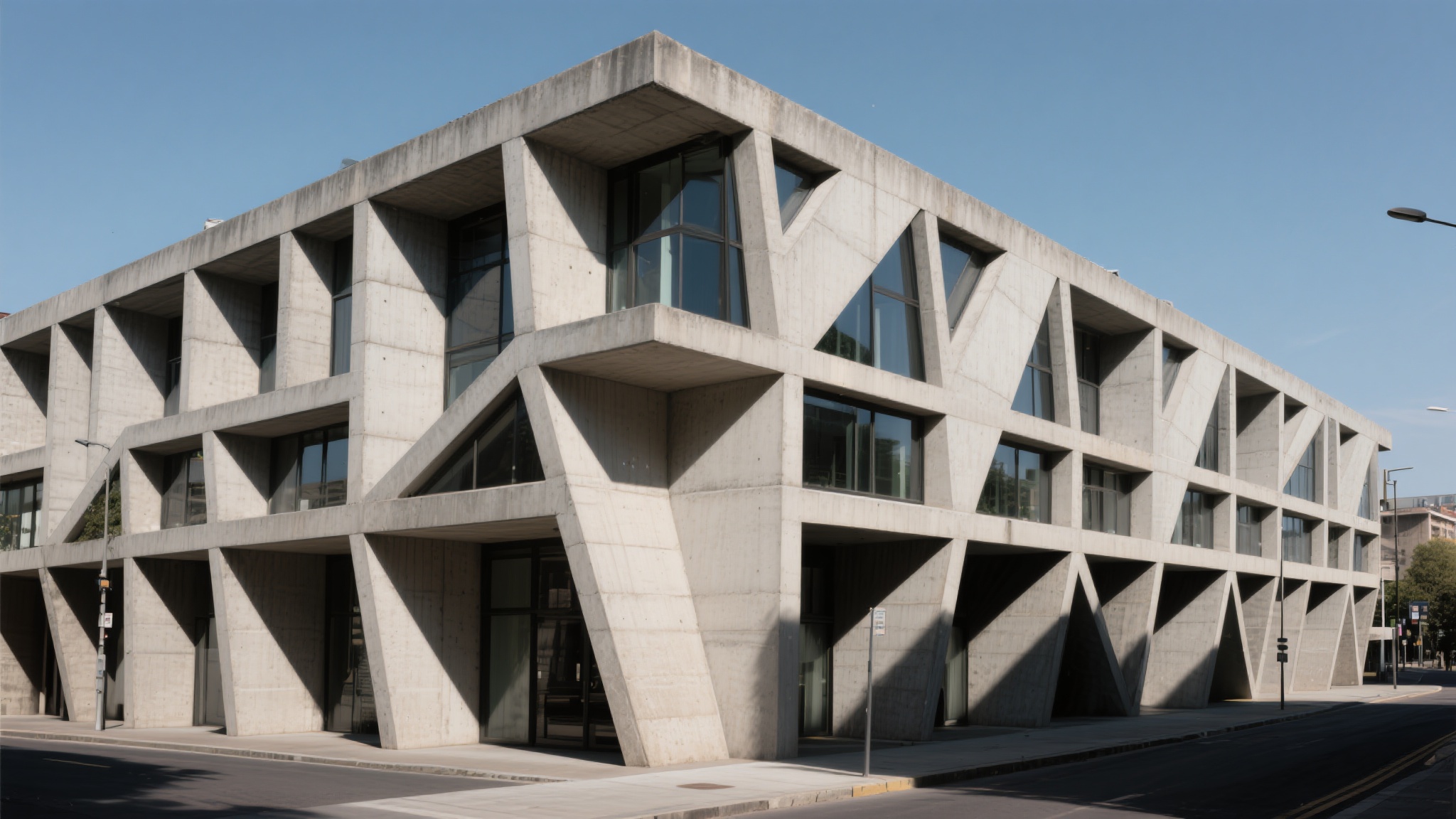 Modern Geometric Building Photo on Lummi