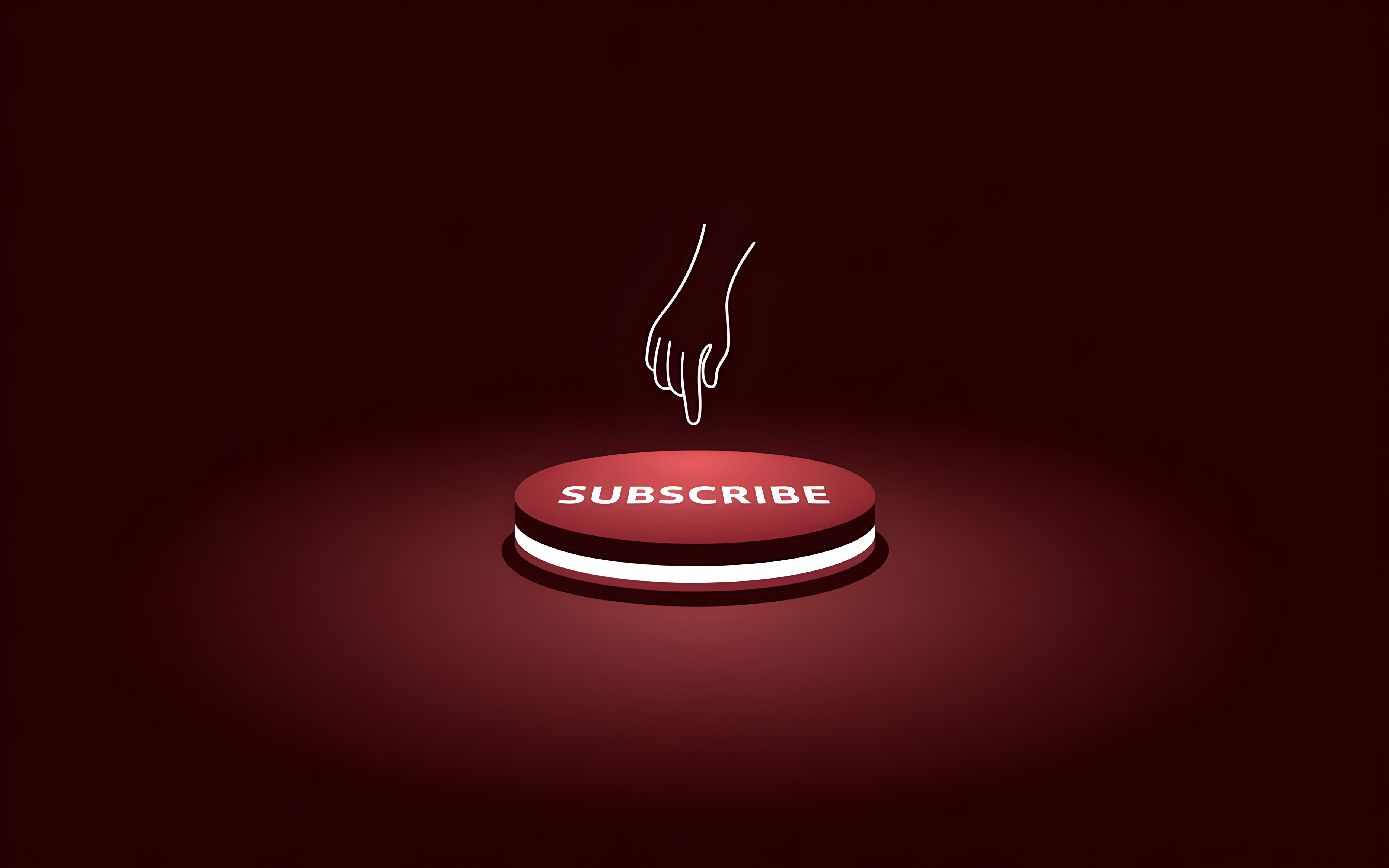 Subscribe Button Art Illustration on Lummi