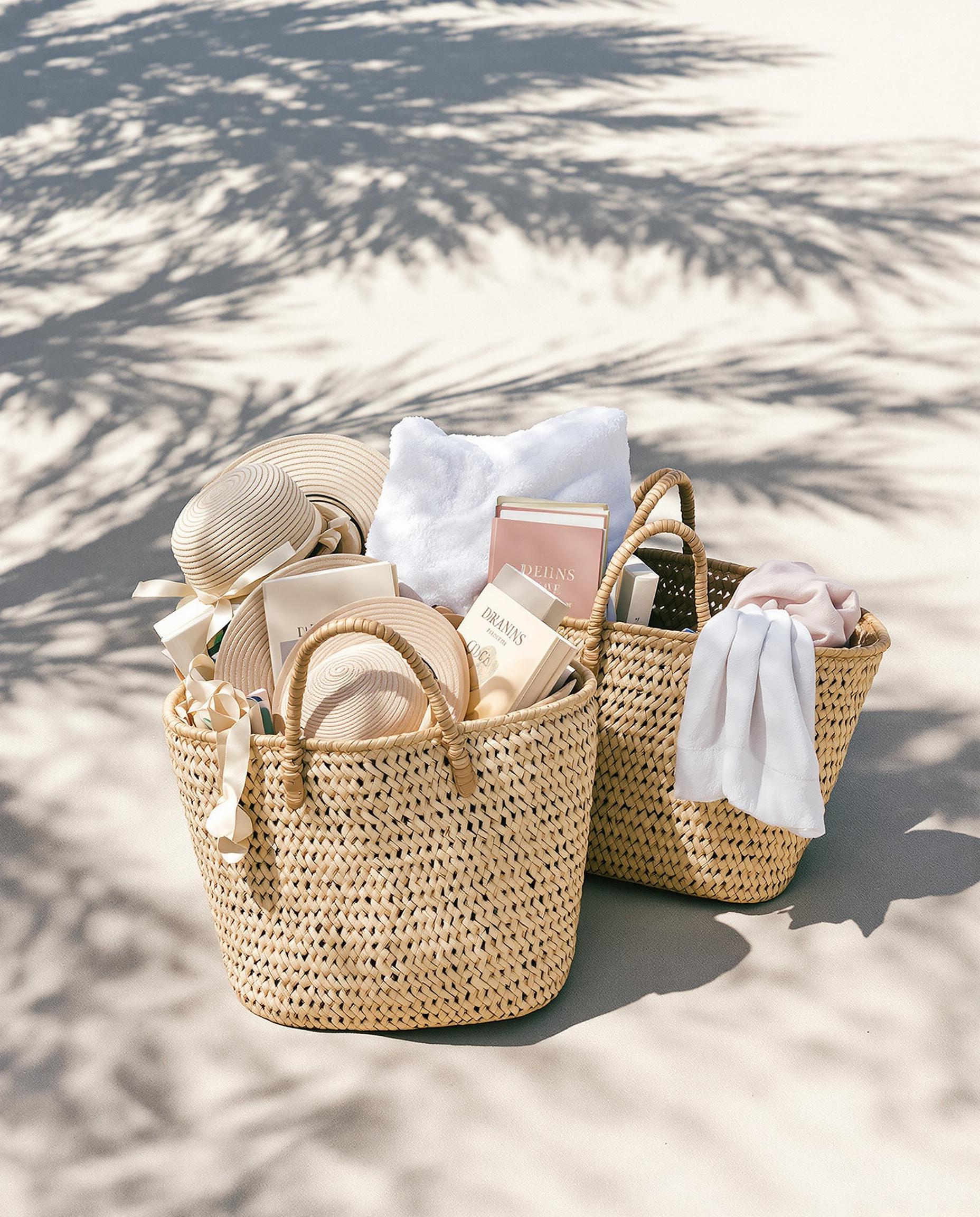Tropical Straw Baskets Photo on Lummi