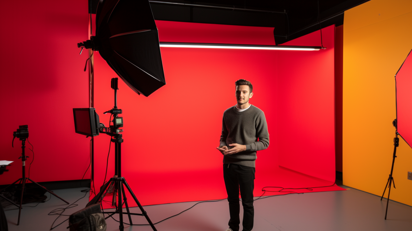 Confident Creative Professional in Studio Photo on Lummi