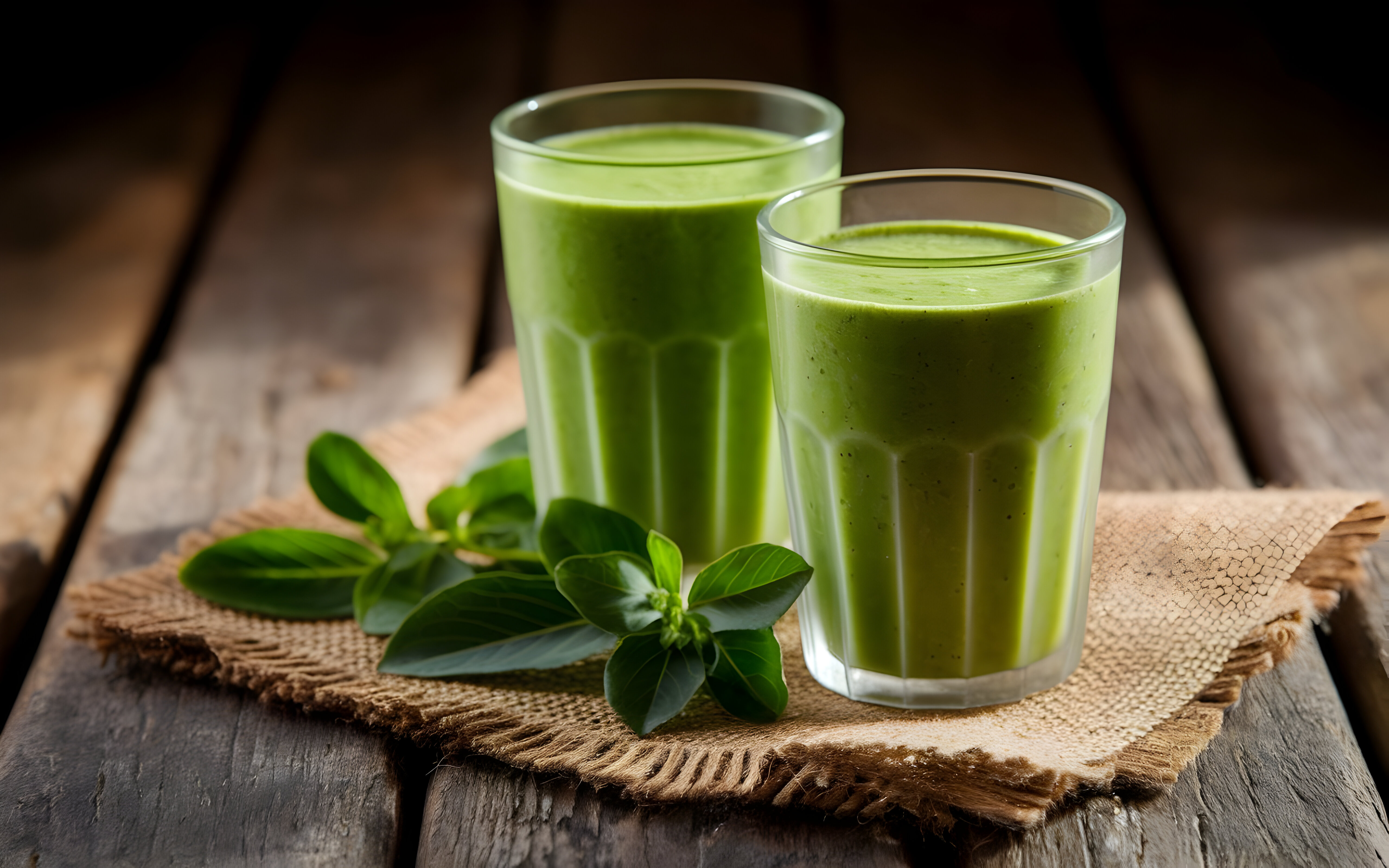 Green Smoothie Scene Photo on Lummi