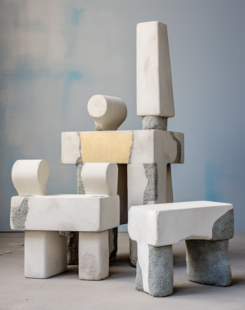 Geometric Concrete Composition Photo on Lummi