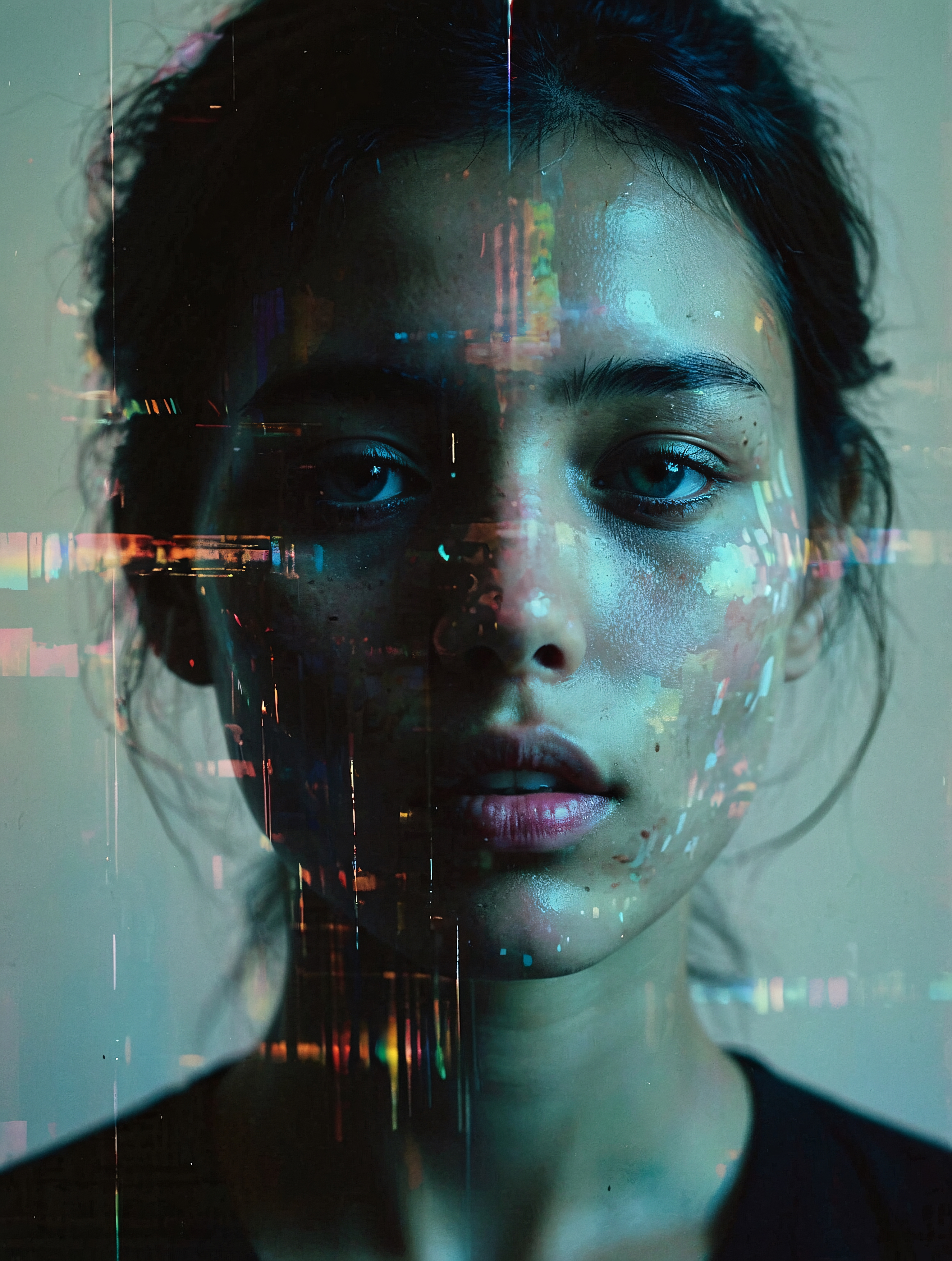 Cyberpunk Portrait Photo on Lummi
