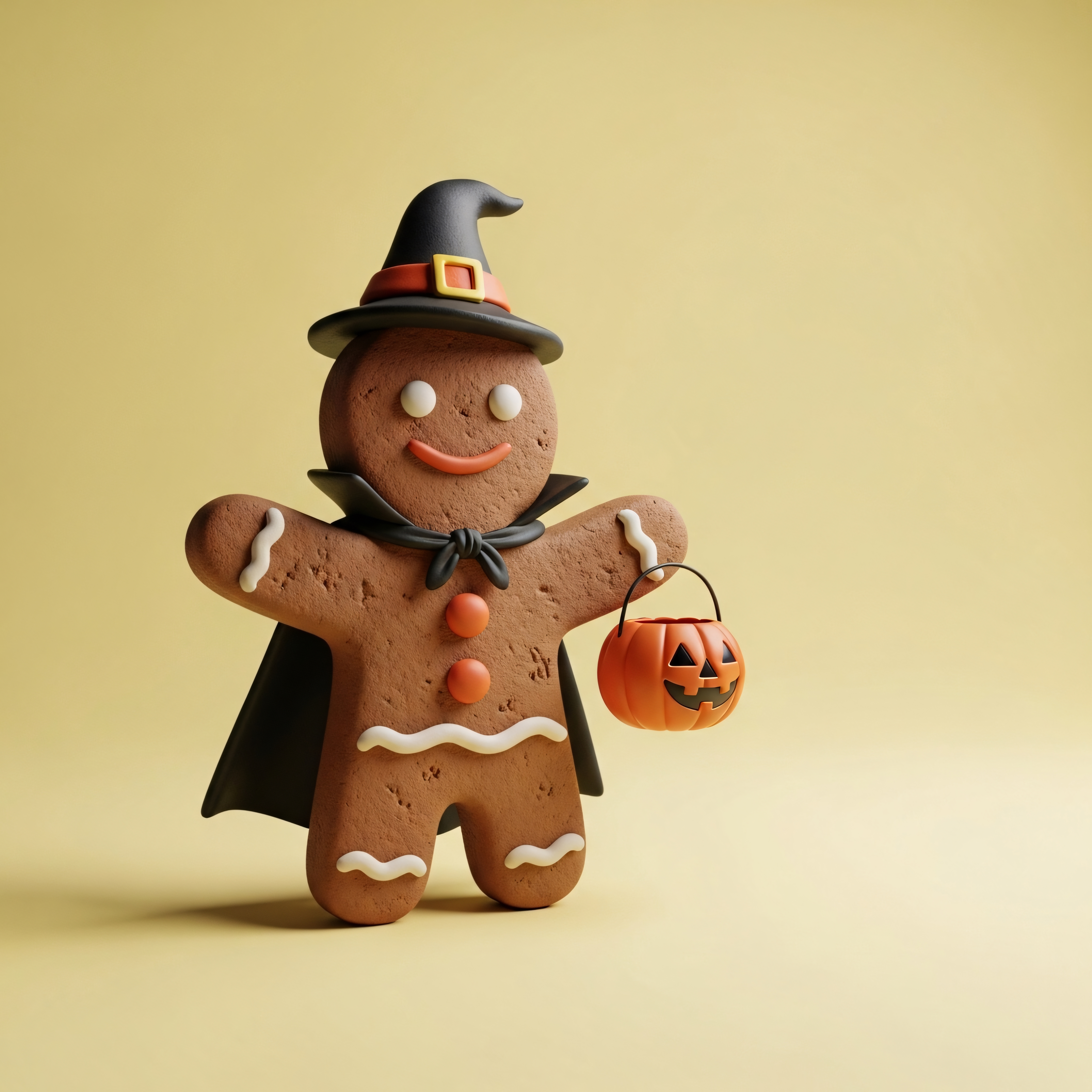 Halloween Gingerbread 3D Image on Lummi