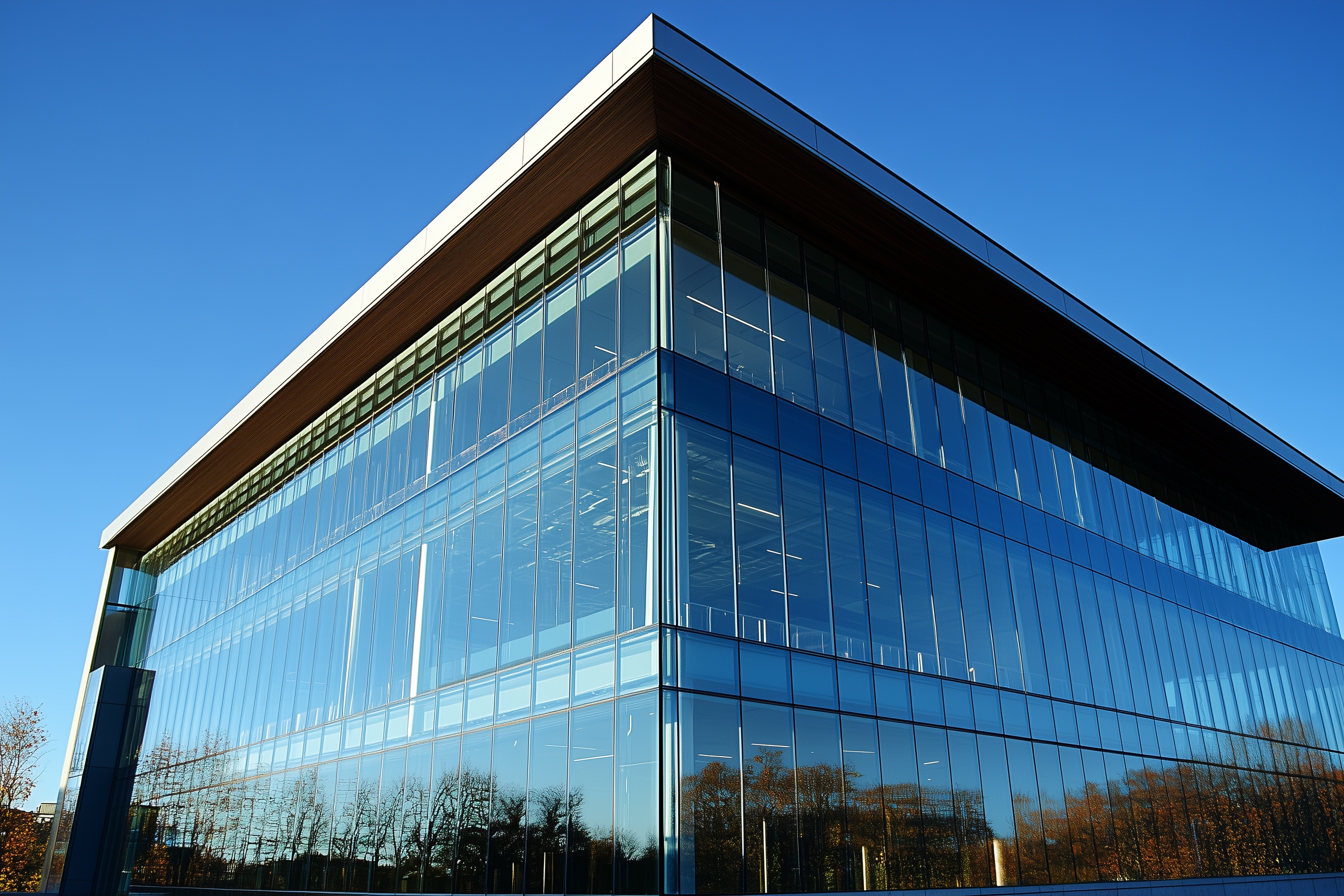 Modern Glass Building Photo on Lummi
