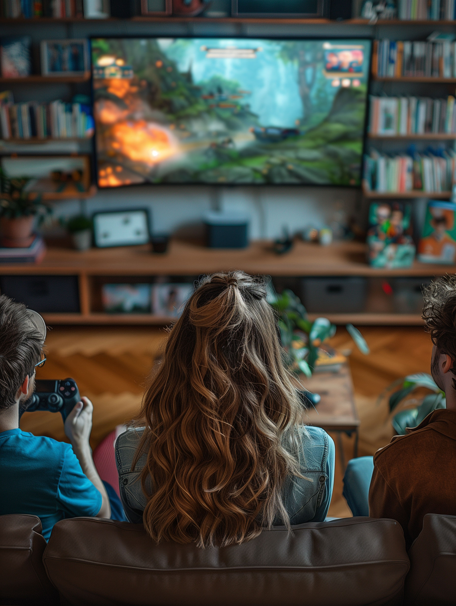 Cozy Gaming Session Photo on Lummi