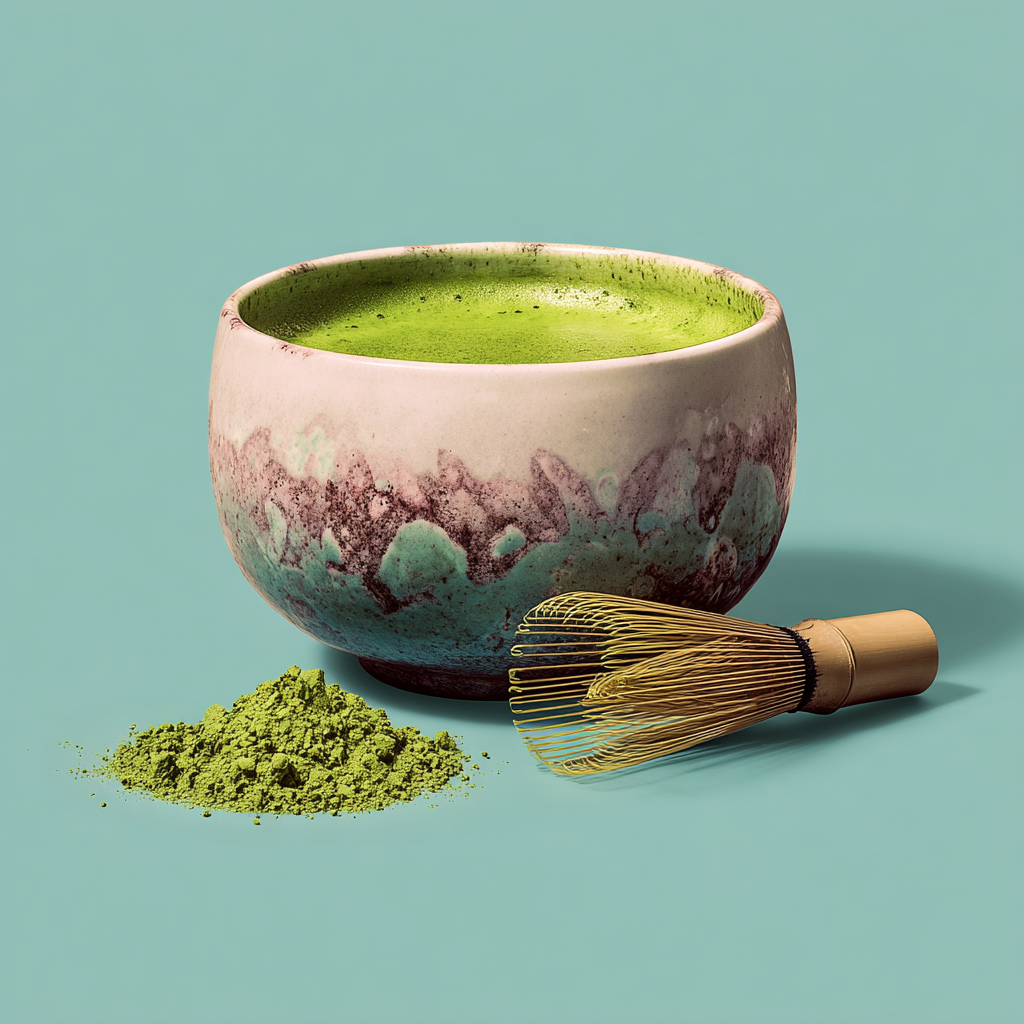 Matcha Tea Setup Photo on Lummi