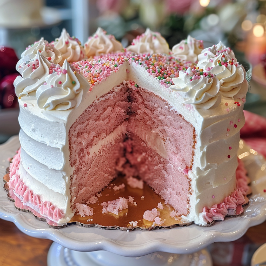 Elegant Decorated Layer Cake Photo on Lummi