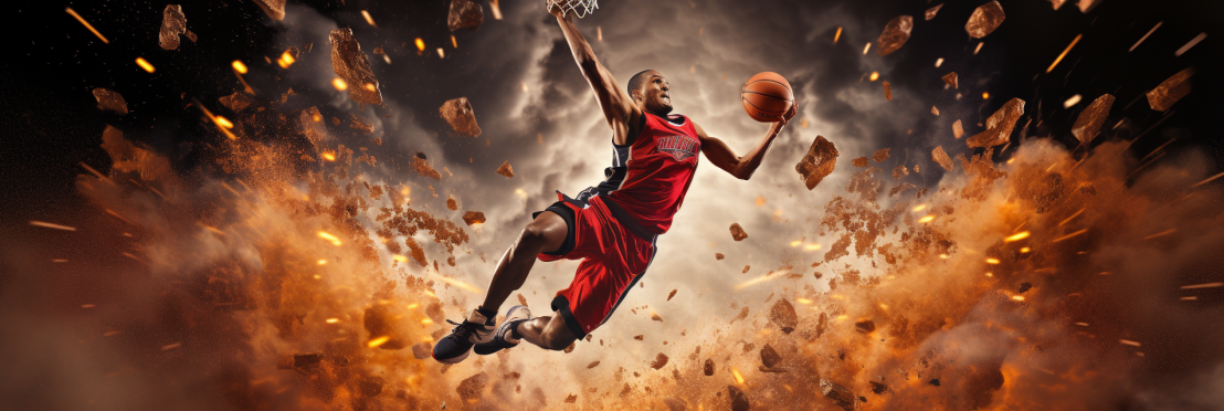 Explosive Slam Dunk Spectacle Photo on Lummi