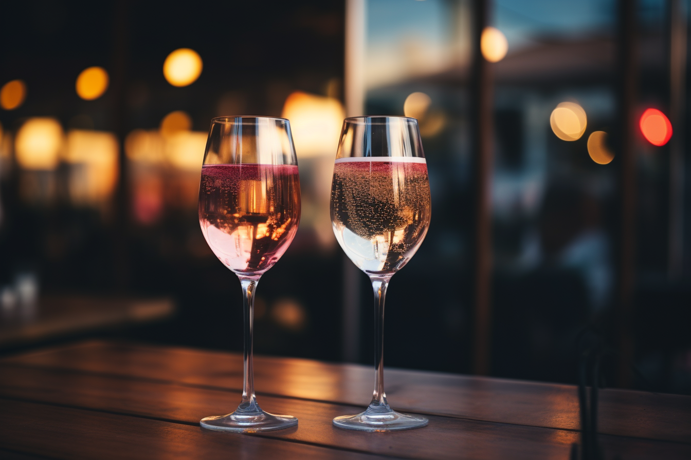 Twilight Rosé Toast Photo on Lummi
