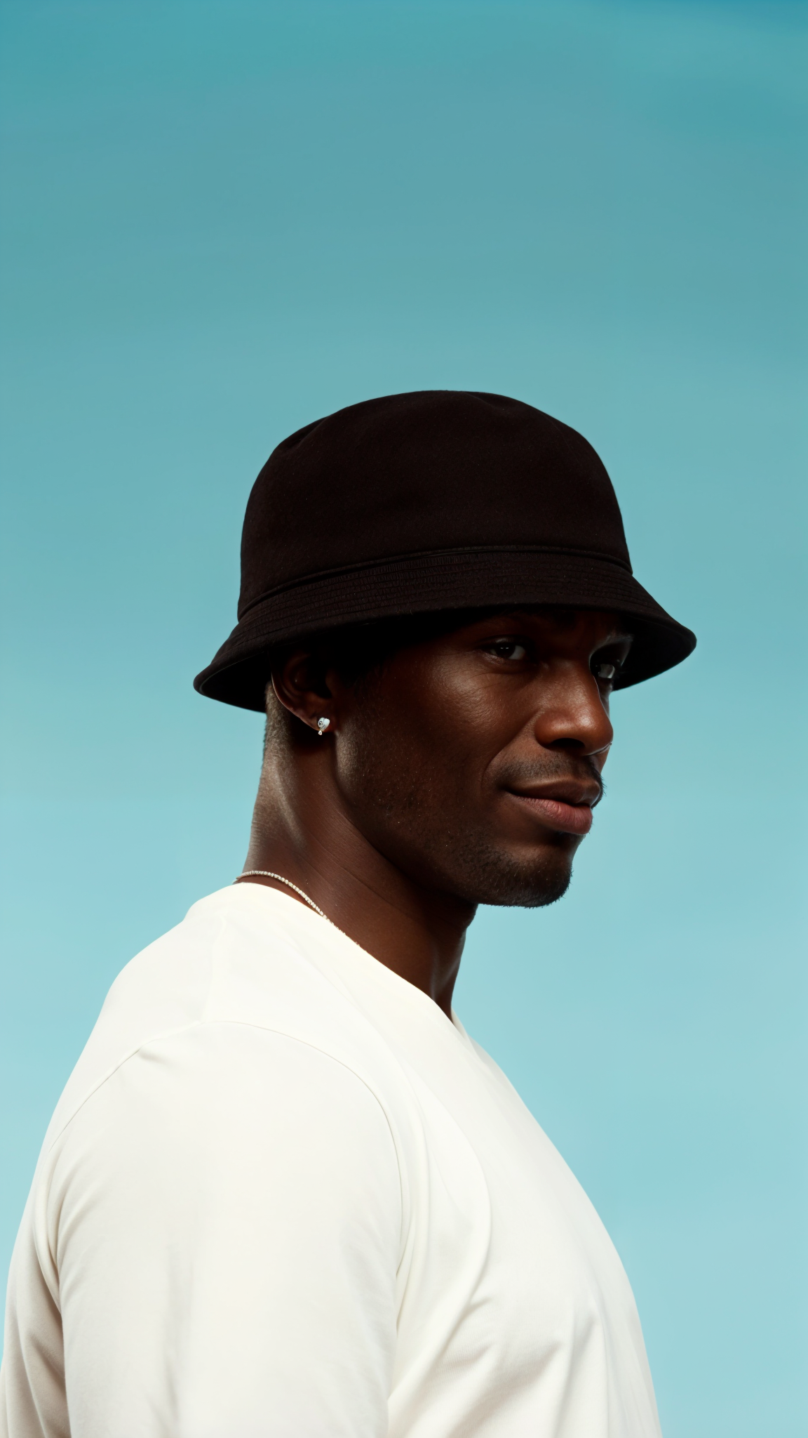 Man with Bucket Hat Photo on Lummi