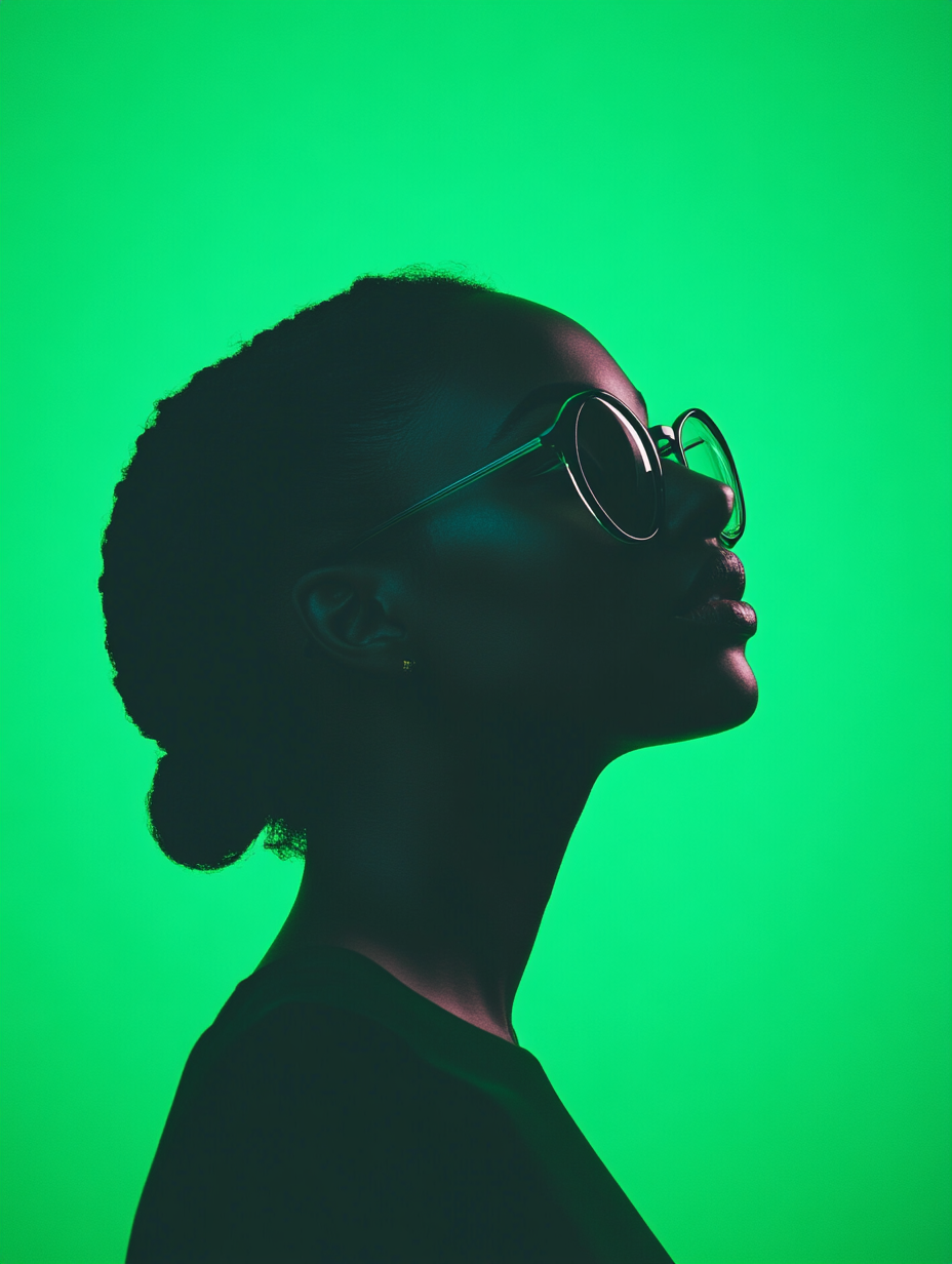 Stylish Profile Portrait Photo on Lummi