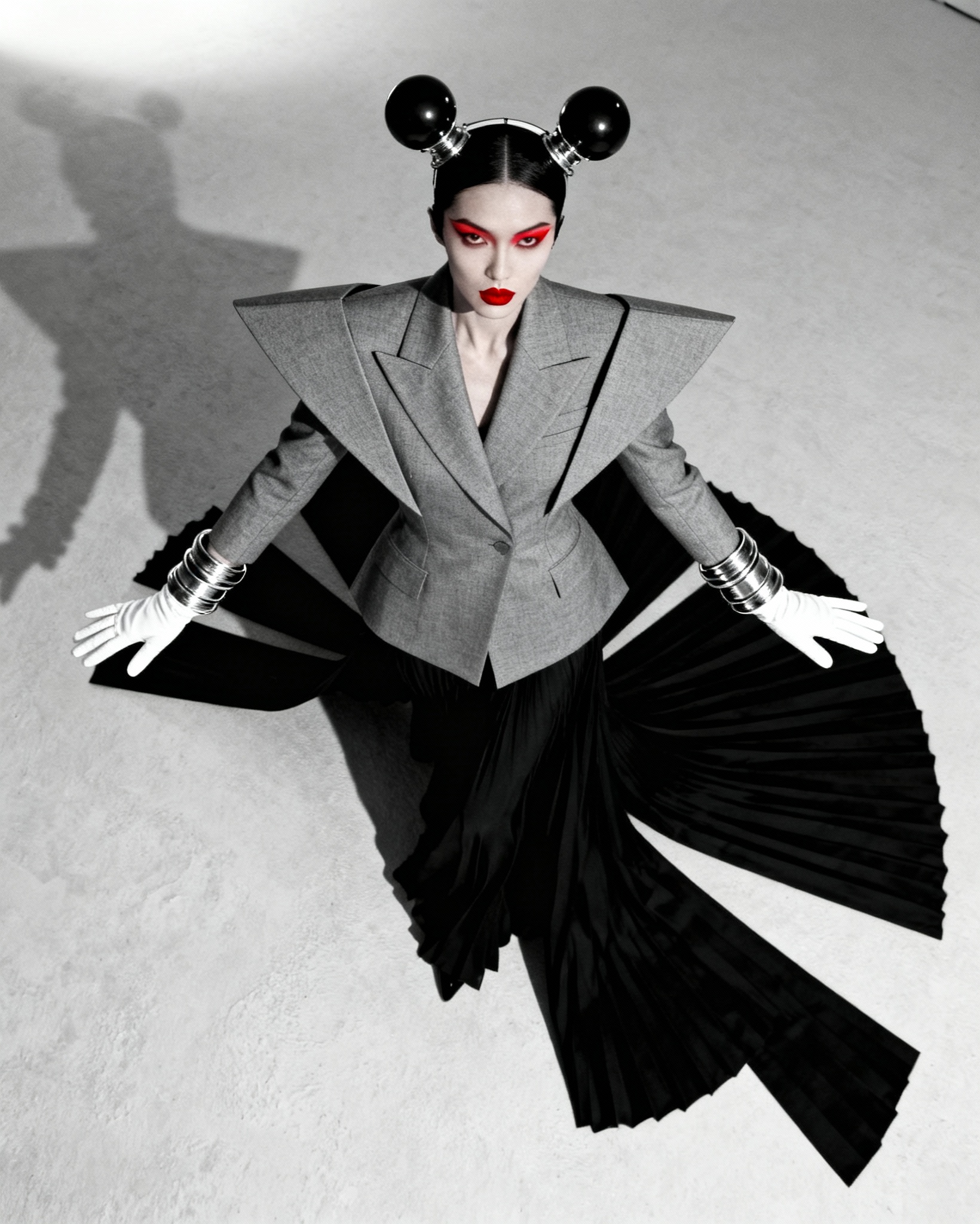 Avant-Garde Fashion Portrait Photo on Lummi