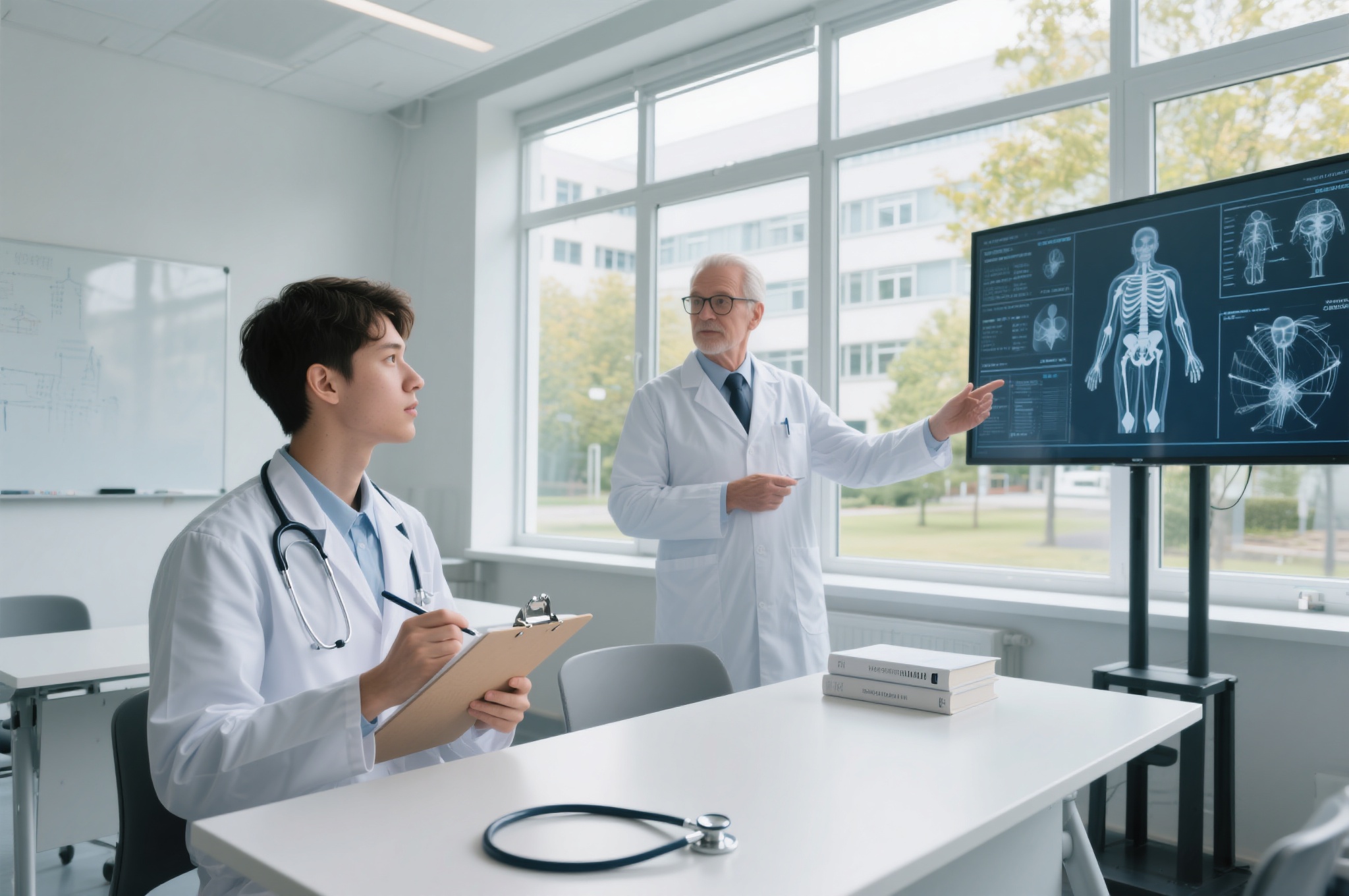 Medical Classroom Scene Photo on Lummi