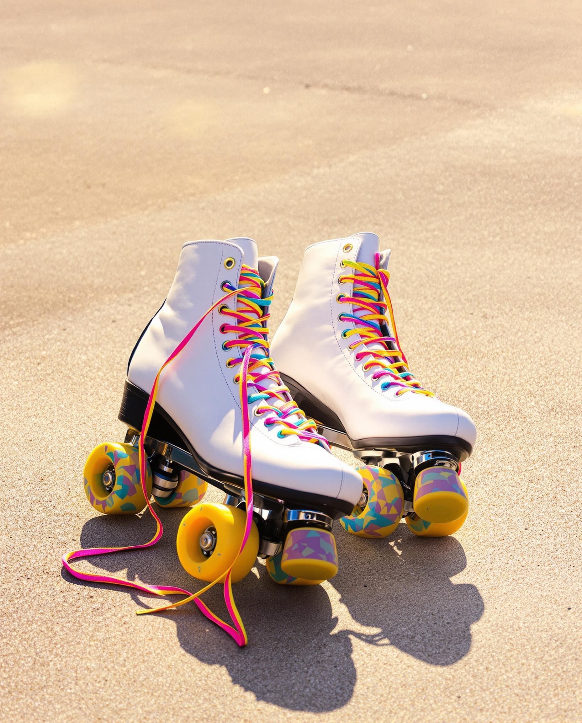 Colorful Roller Skates Photo on Lummi