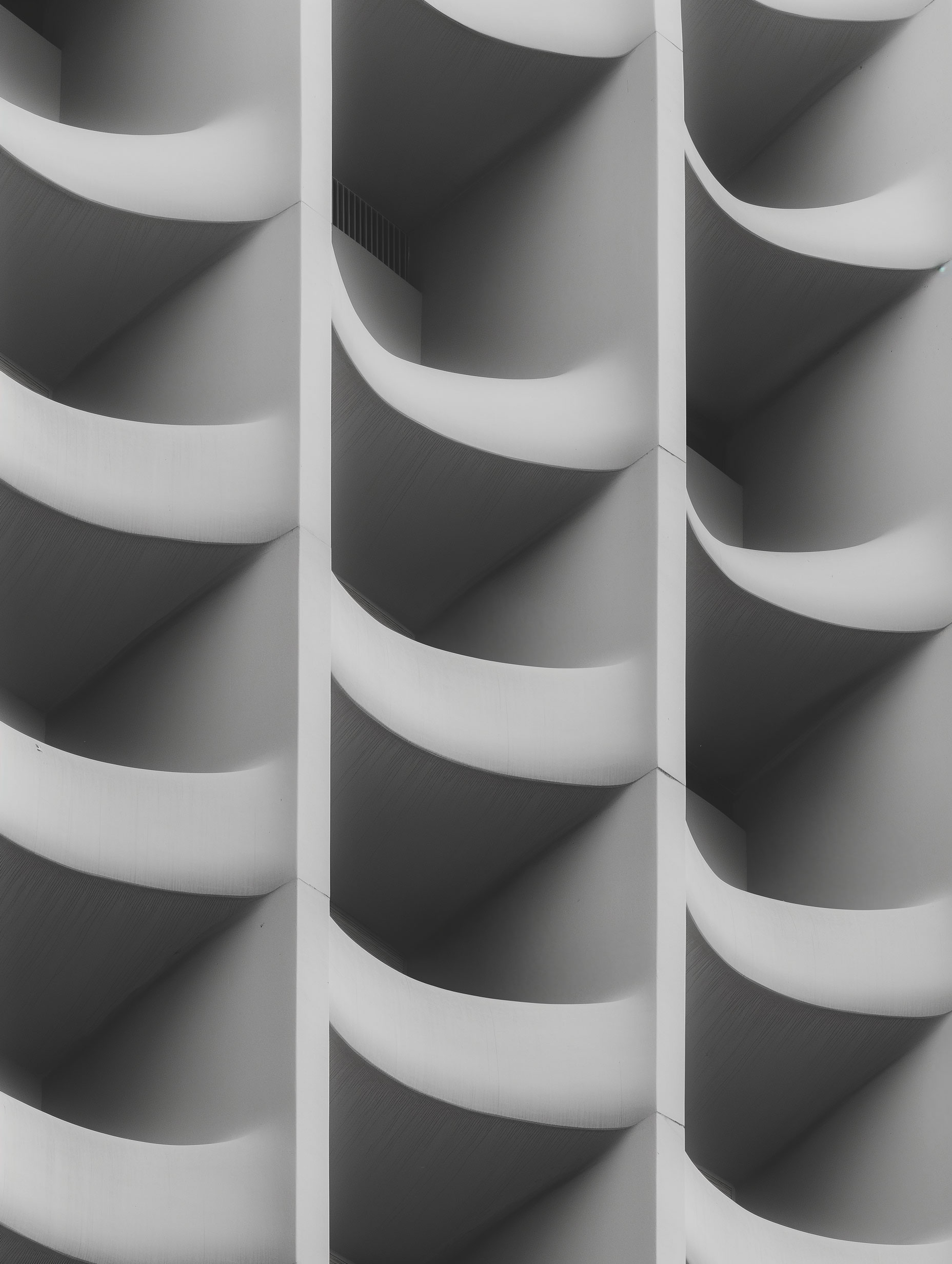 Architectural Pattern in Grayscale Photo on Lummi